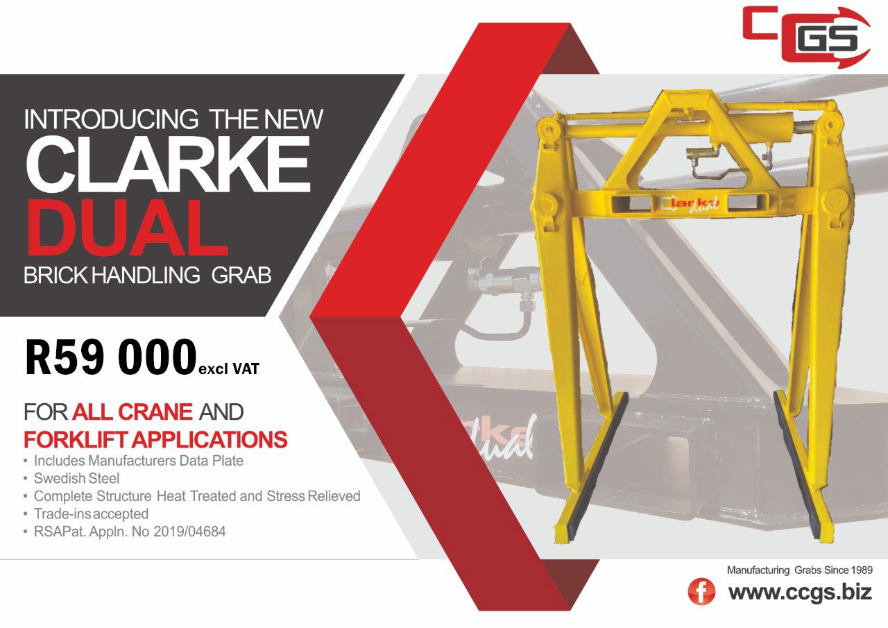 Clarke's Crane and Grab Sales – We are brick handling grab specialists